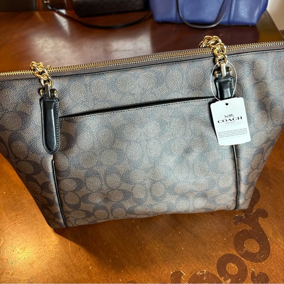 Coach | Bags | Coach Ava Chain Tote Bag | Poshmark